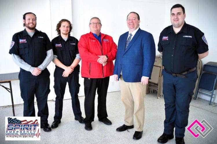 Spirit EMS welcomes 3 Australian paramedics | My County Link