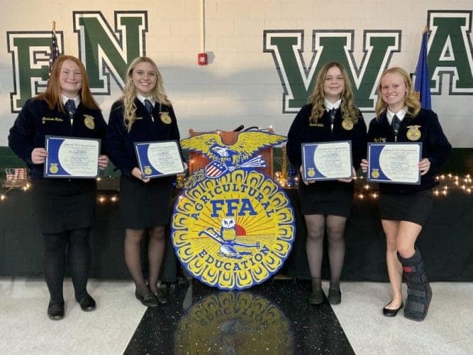 Greenville FFA Members receive Chapter Degree | My County Link