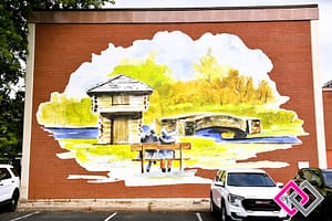 Don Mong paints large US Army Paratroopers mural | My County Link