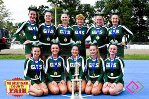Tri-Village Lady Patriots Cheer earns Fair Grand Championship | My ...