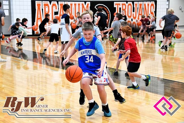 Arcanum boys basketball camp hosts 120 campers | My County Link