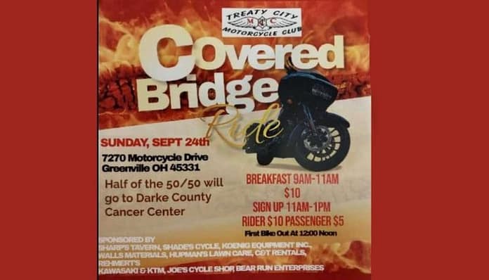 Treaty City Motorcycle Club Covered Bridge Ride | My County Link