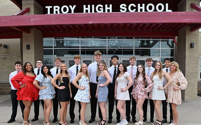 Troy High School is proud to announce its 2025 prom court | My County Link