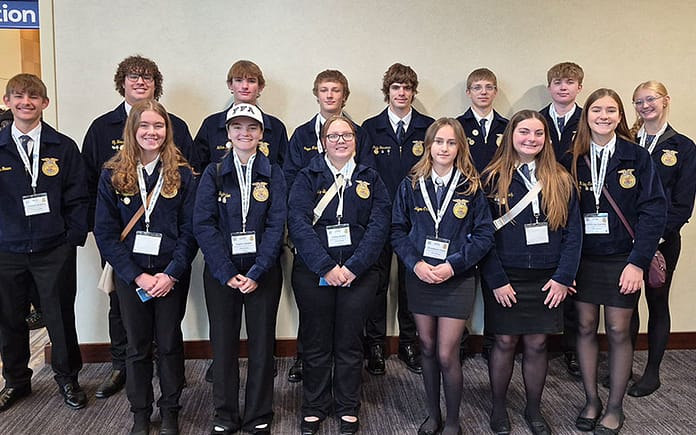 Mississinawa Valley-MVCTC FFA attends 98th Annual National FFA ...
