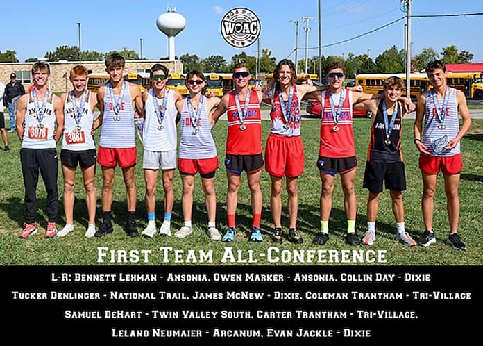 WOAC Boys Cross Country League & OHSAA District Results | My County Link