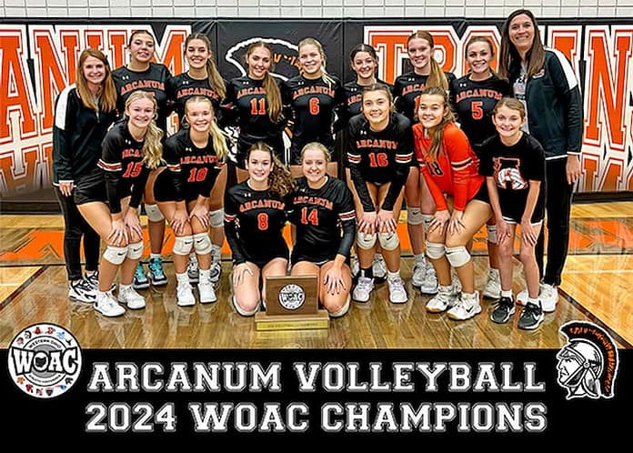 Arcanum Volleyball goes undefeated in league to win WOAC Championship ...