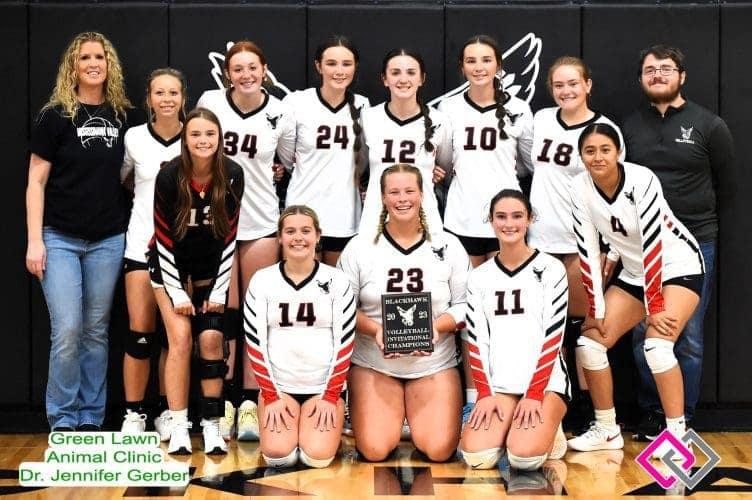 Mississinawa Valley Wins Blackhawk Volleyball Invite | My County Link