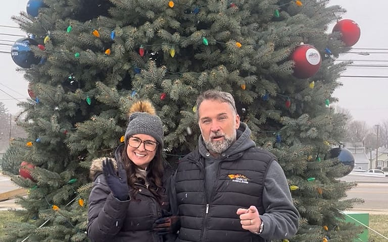 Permanent Christmas Tree donated to New Madison | My County Link