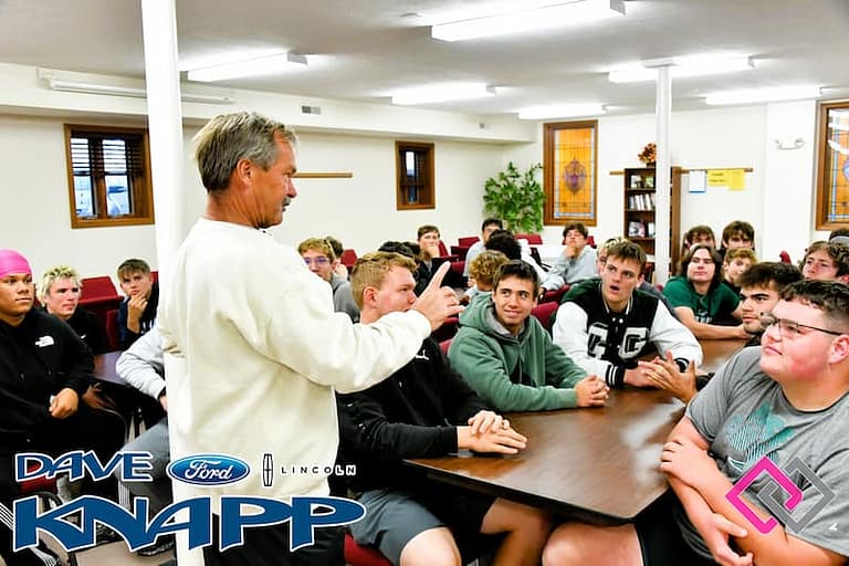 Team enjoys pre-game meal; Coach Channell talks Green Wave Football ...