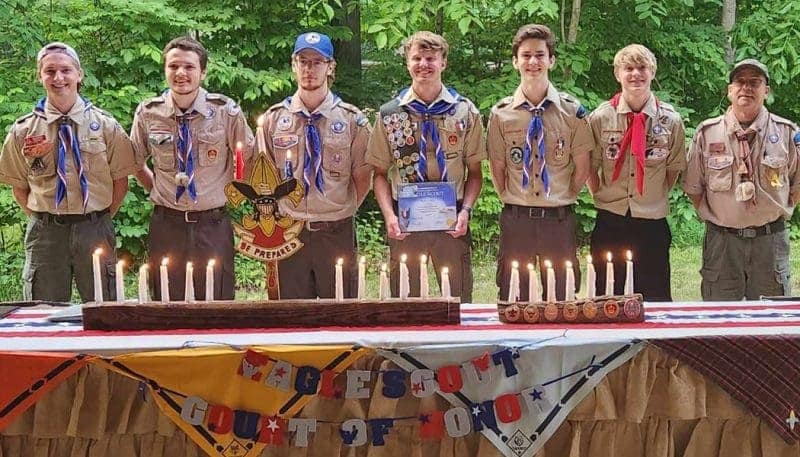 Boy Scout finishes service project to become Eagle Scout | My County Link