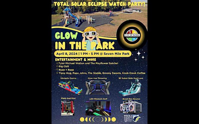 Eaton to host 'Glow in the Park' total eclipse viewing party | My County Link