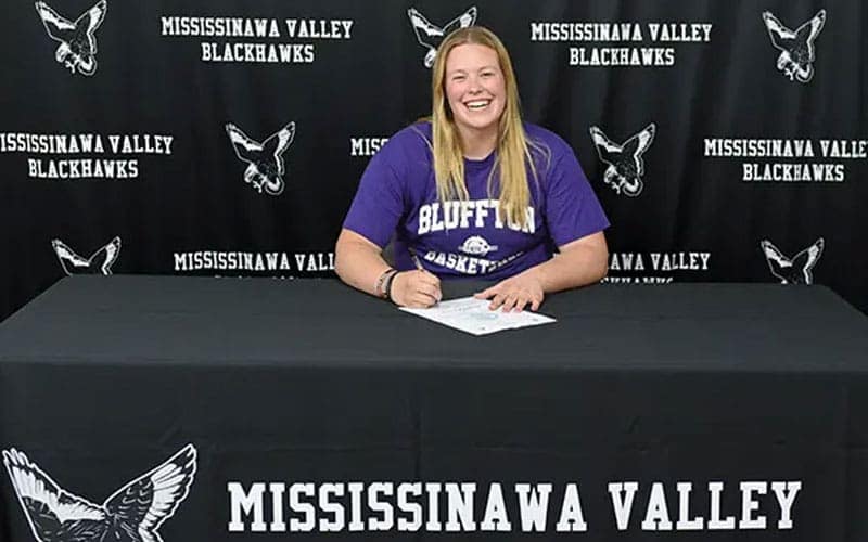 MacKenzie Townsend Signs with Bluffton University basketball | My ...