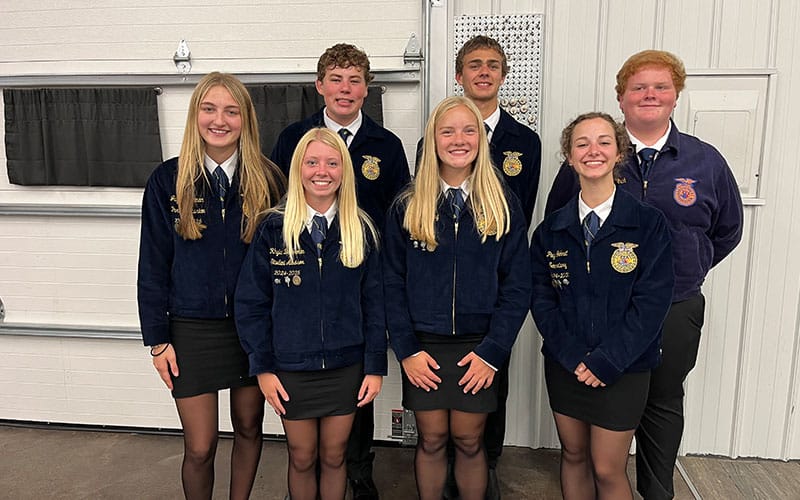 Versailles FFA Members attend Darke County Farm Bureau Banquet | My ...