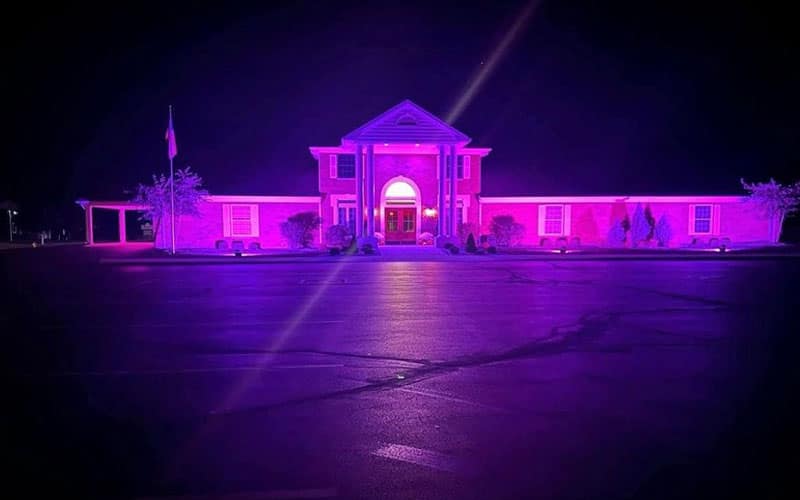 Tribute Funeral Home goes pink in honor of Breast Cancer Awareness ...