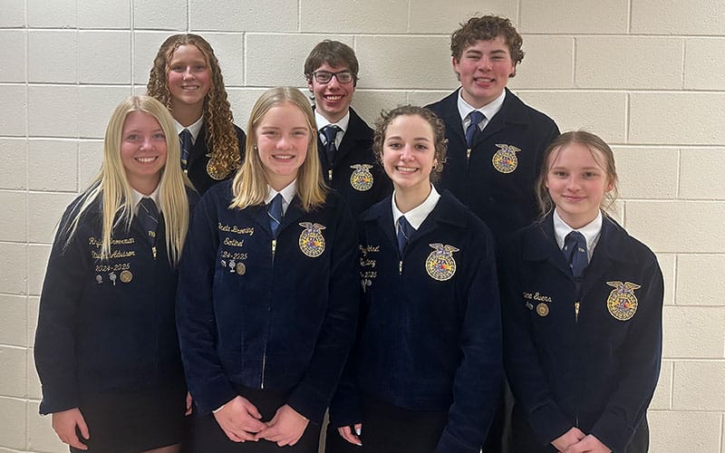 Versailles FFA competes in public speaking contest | My County Link