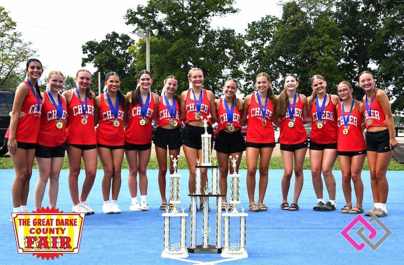 Tri-Village Lady Patriots Cheer earns Fair Grand Championship | My ...