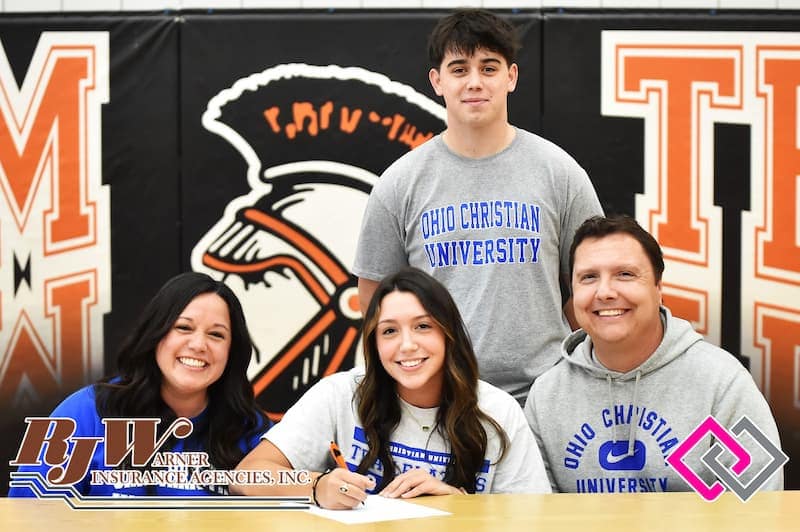 Arcanum's Sharp Signs With Ohio Christian University | My County Link