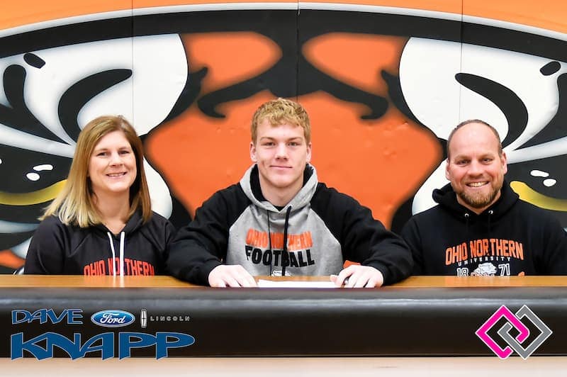 Versailles' Meyer signs with Ohio Northern University football | My ...