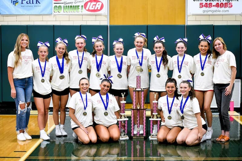 Tri-Village Lady Patriots Cheer earns Fair Grand Championship | My ...
