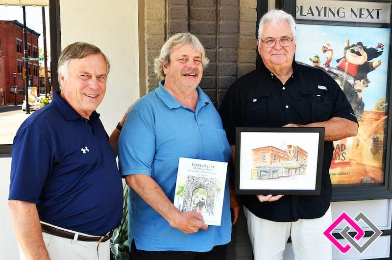 Mike Jones presented Don Mong painting | My County Link