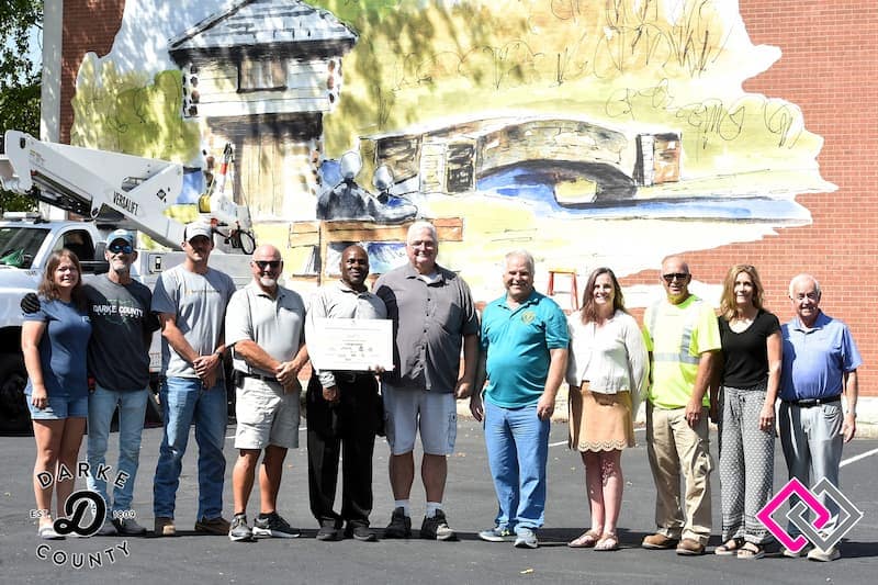 Downtown Greenville celebrates new Mong mural | My County Link