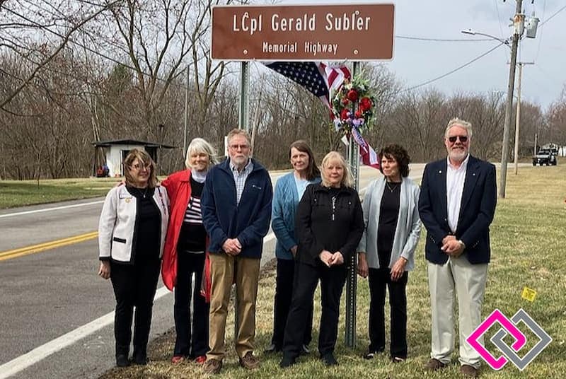 LCPL. Gerald F. Subler Memorial Highway dedicated | My County Link