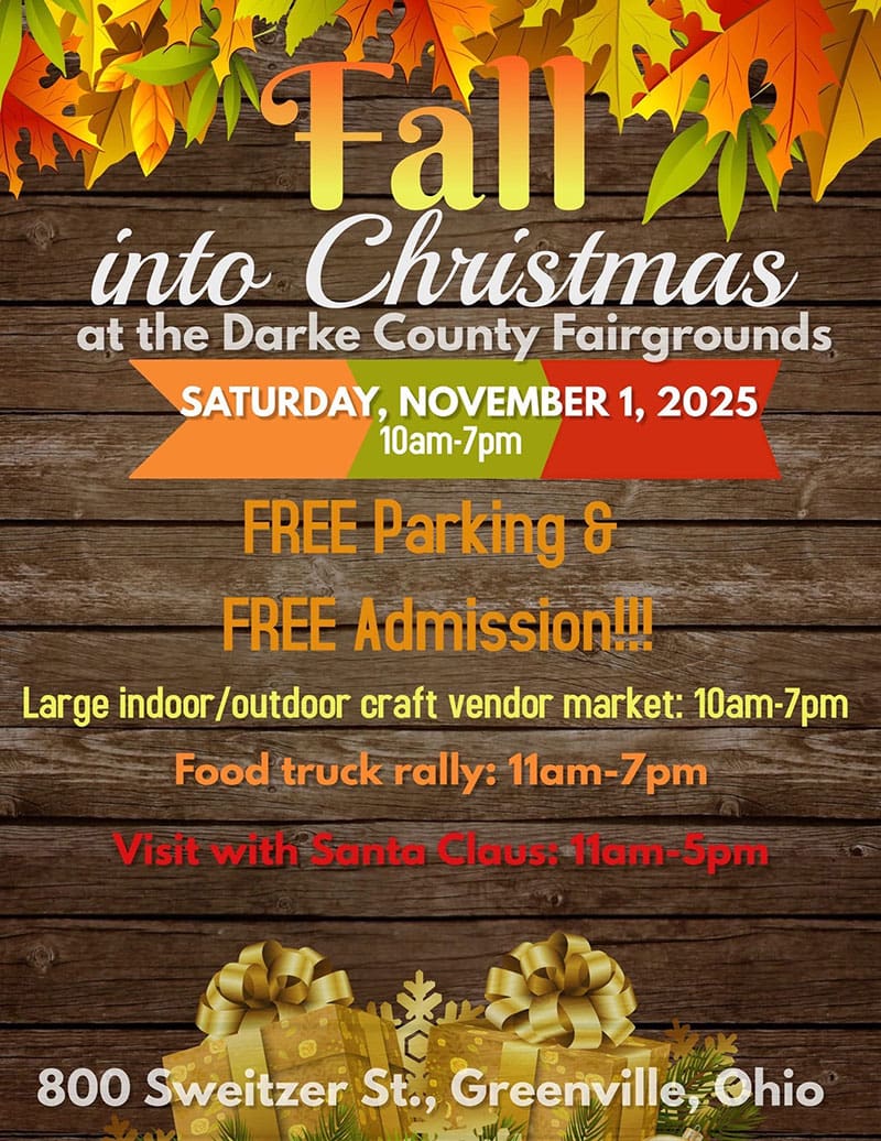 Fall into Christmas at the Darke County Fairgrounds | My County Link