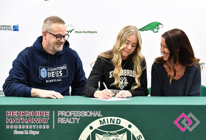 Greenville's Megan Lind signs with St. Ambrose University Basketball ...
