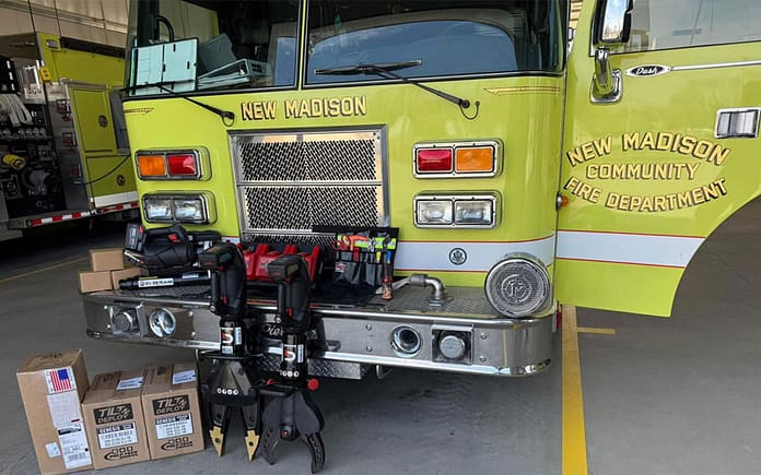 New Madison FD gets new extraction tools through BWC grant | My County Link