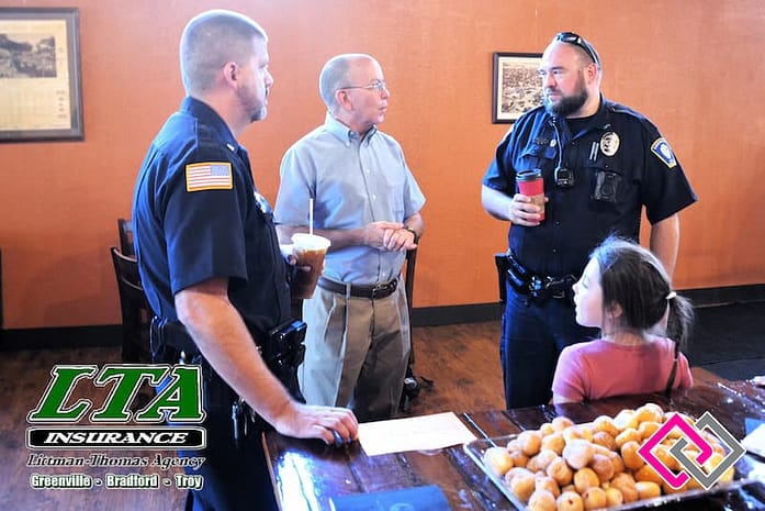 GPD holds first Donuts with Cops | My County Link