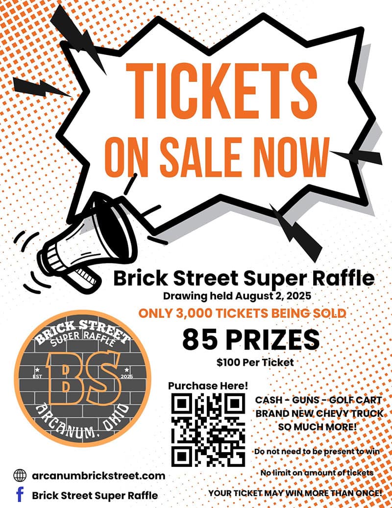 Reminder: Purchase your tickets for the Brick Street Super Raffle | My ...