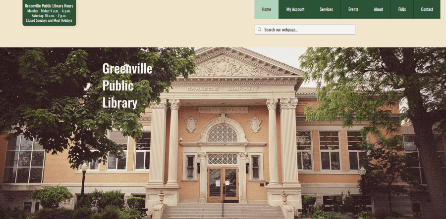 Greenville Public Library unveils new site | My County Link