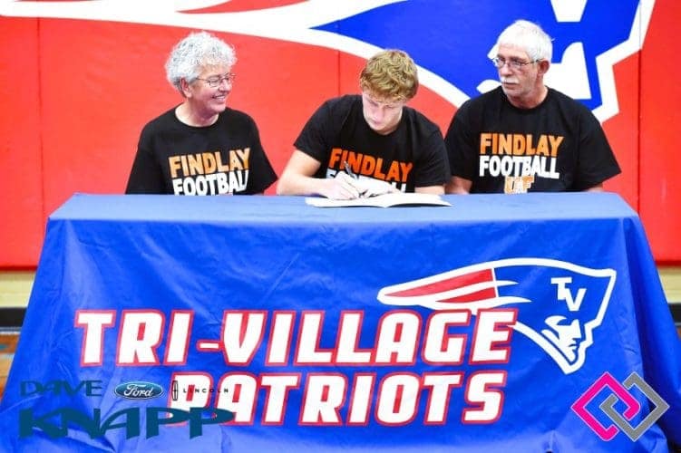 Seth Cook signs with University of Findlay | My County Link