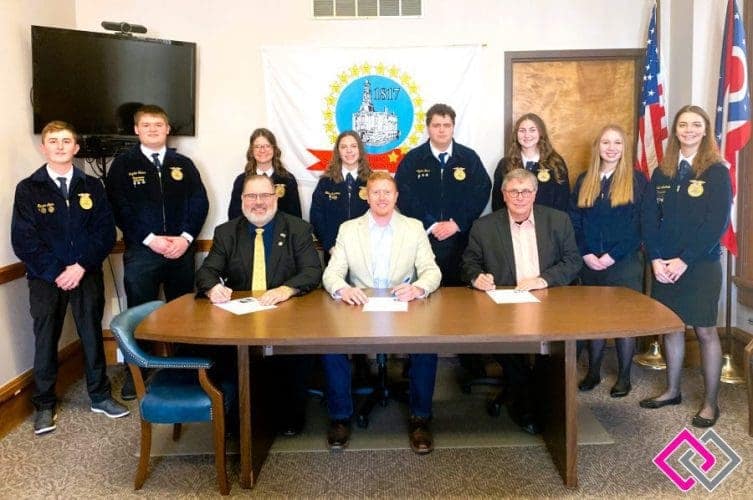 Commissioners sign National FFA Week proclamation | My County Link