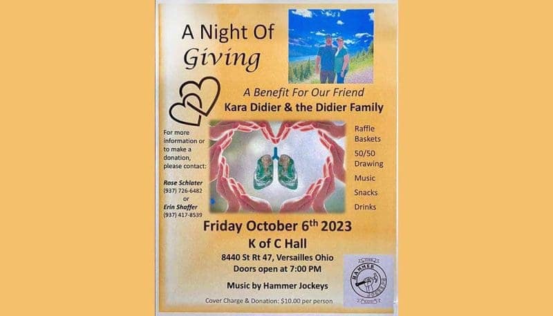 A Night of Giving – Benefit for Kara Didier and the Didier Family | My ...