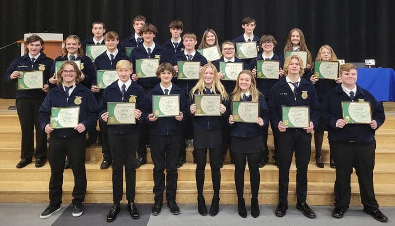 Arcanum MVCTC FFA Welcomes New Members | My County Link