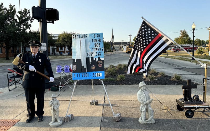 Retired Covington firefighter honors 9/11 first responders | My County Link