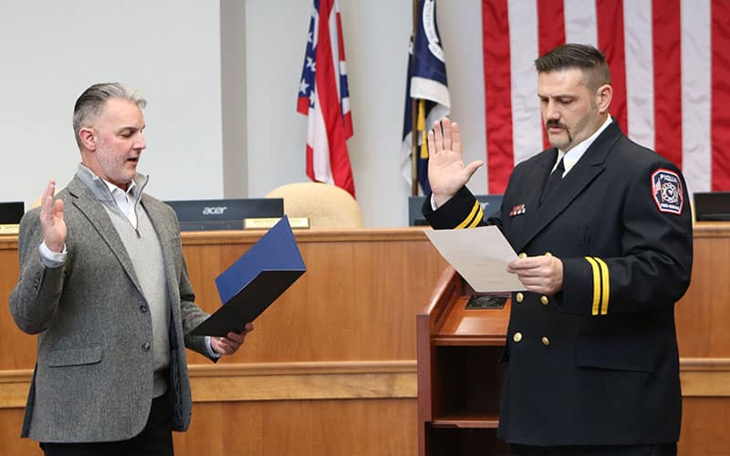 New Piqua Fire Chief sworn in | My County Link