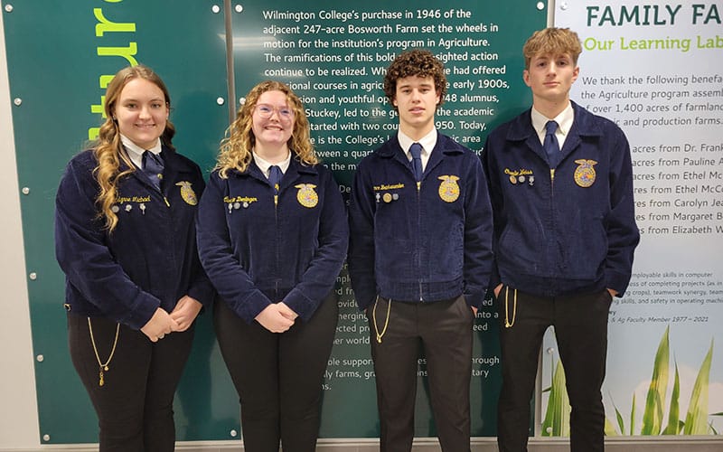 Arcanum MVCTC FFA competes in Grain Merchandising Contest | My County Link