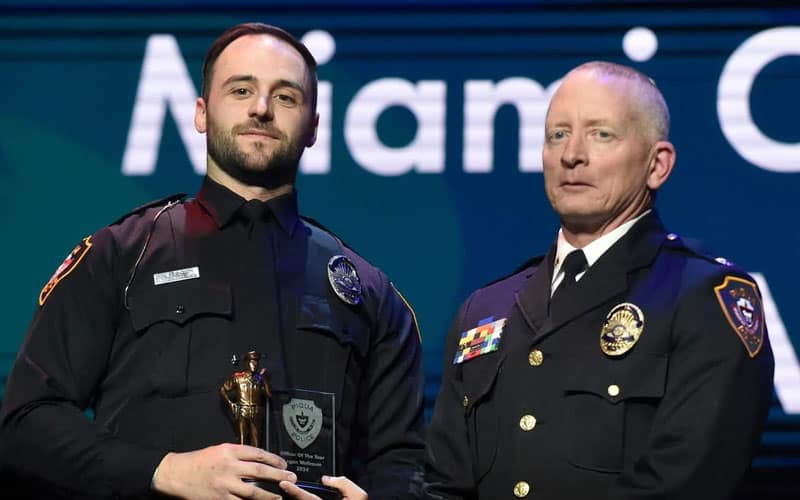 Logan Welbaum awarded 2024 Piqua Police Officer of the Year | My County ...