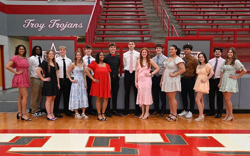 Troy High School has announced its 2024 prom court | My County Link